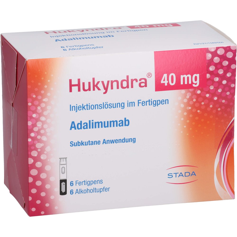 Hukyndra 40 Mg/0,4 Ml iniecto -lösung Im Fertigpen 6X0.4 ml