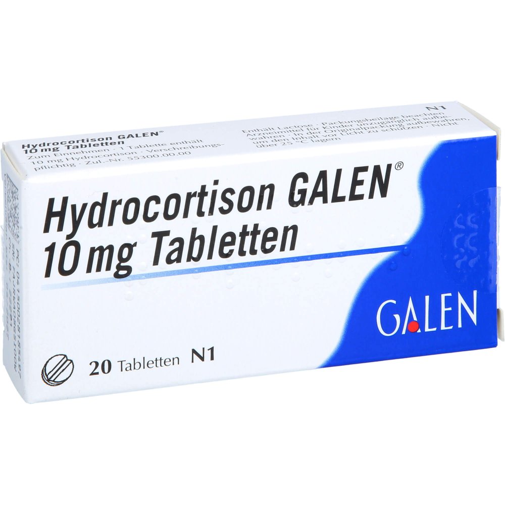 Hydrocortison Galen 10 mg Tabletten 20 stk online kaufen