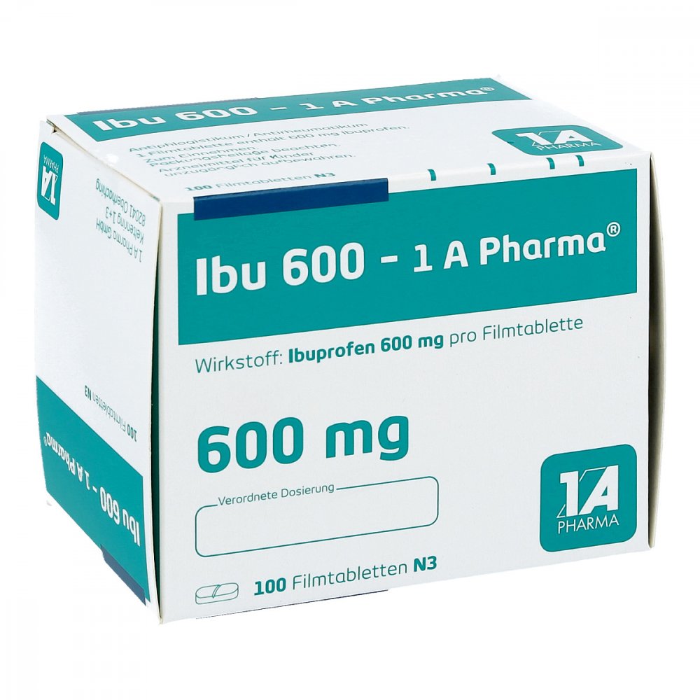 Ibu 600-1A Pharma 100 stk günstig bei apo.com