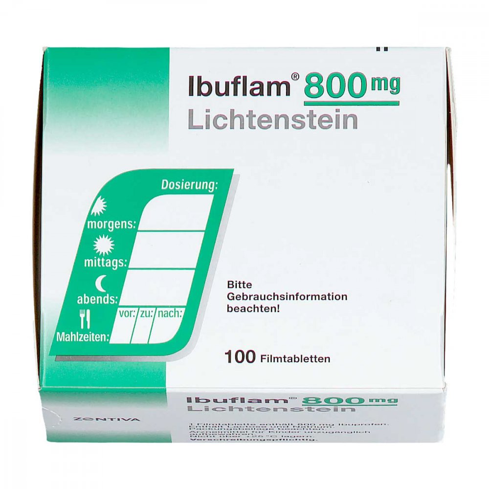 Ibuflam 800mg Lichtenstein 100 stk günstig bei apo.com