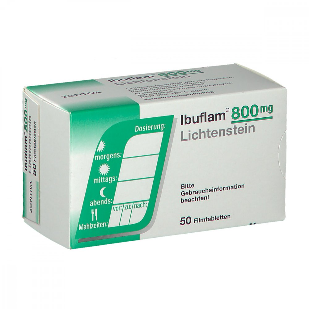 Ibuflam 800mg Lichtenstein 50 stk online kaufen