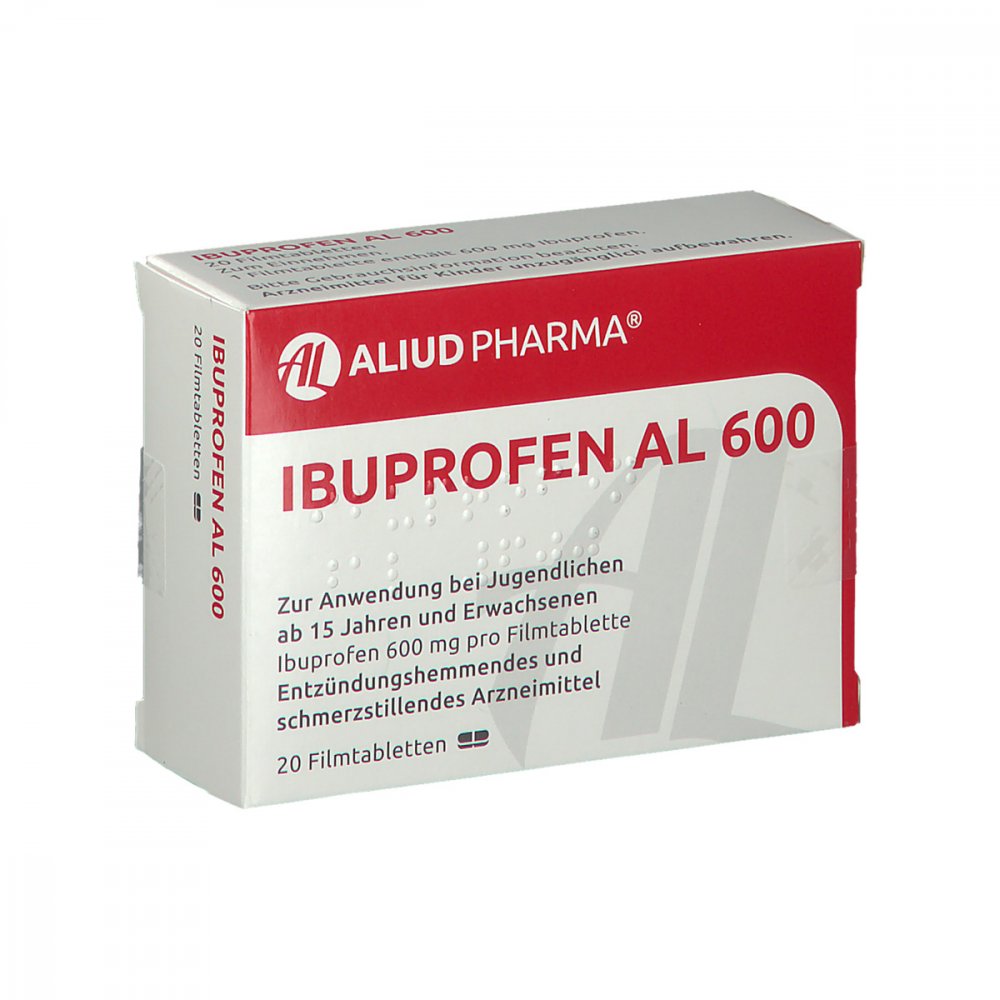 Ibuprofen AL 600 20 stk online kaufen günstig bei apo.com