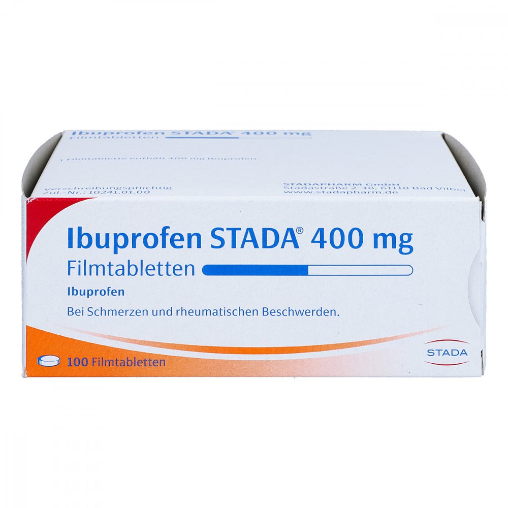 Ibuprofen STADA 400mg 100 stk online kaufen