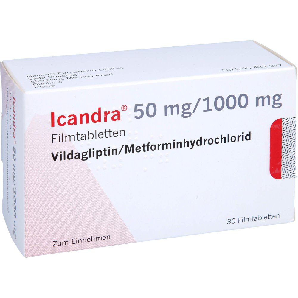 Icandra 50 mg/1000 mg Filmtabletten Online Kaufen