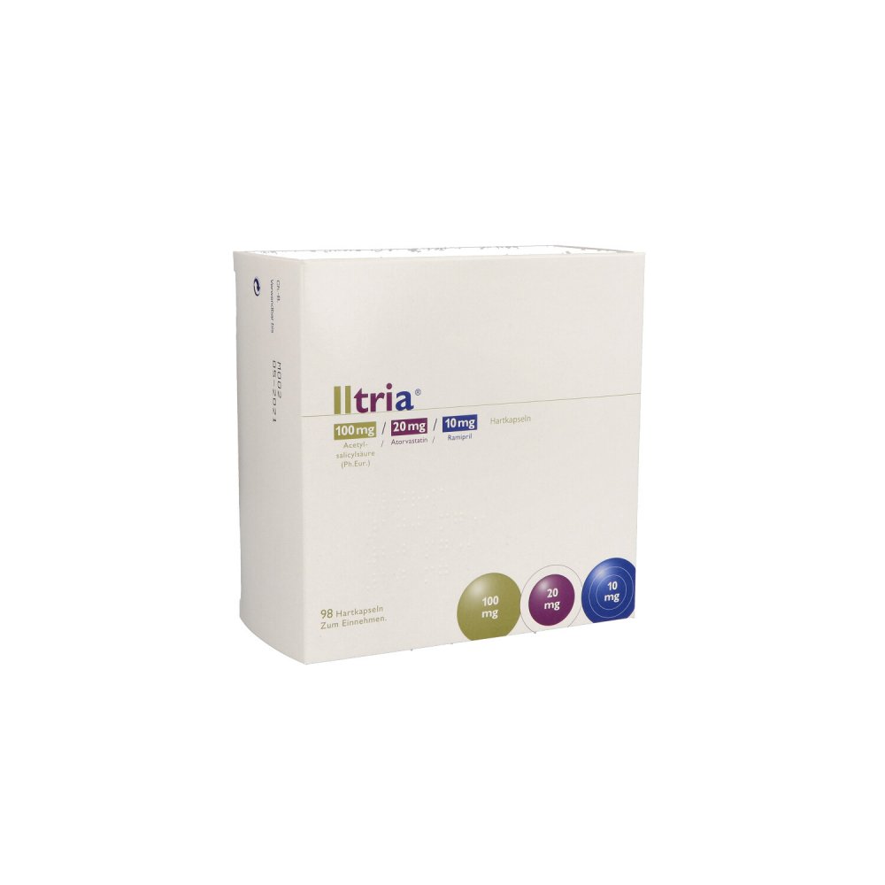 Iltria 100 mg/20 mg/10 mg Hartkapseln 98 stk online kaufen
