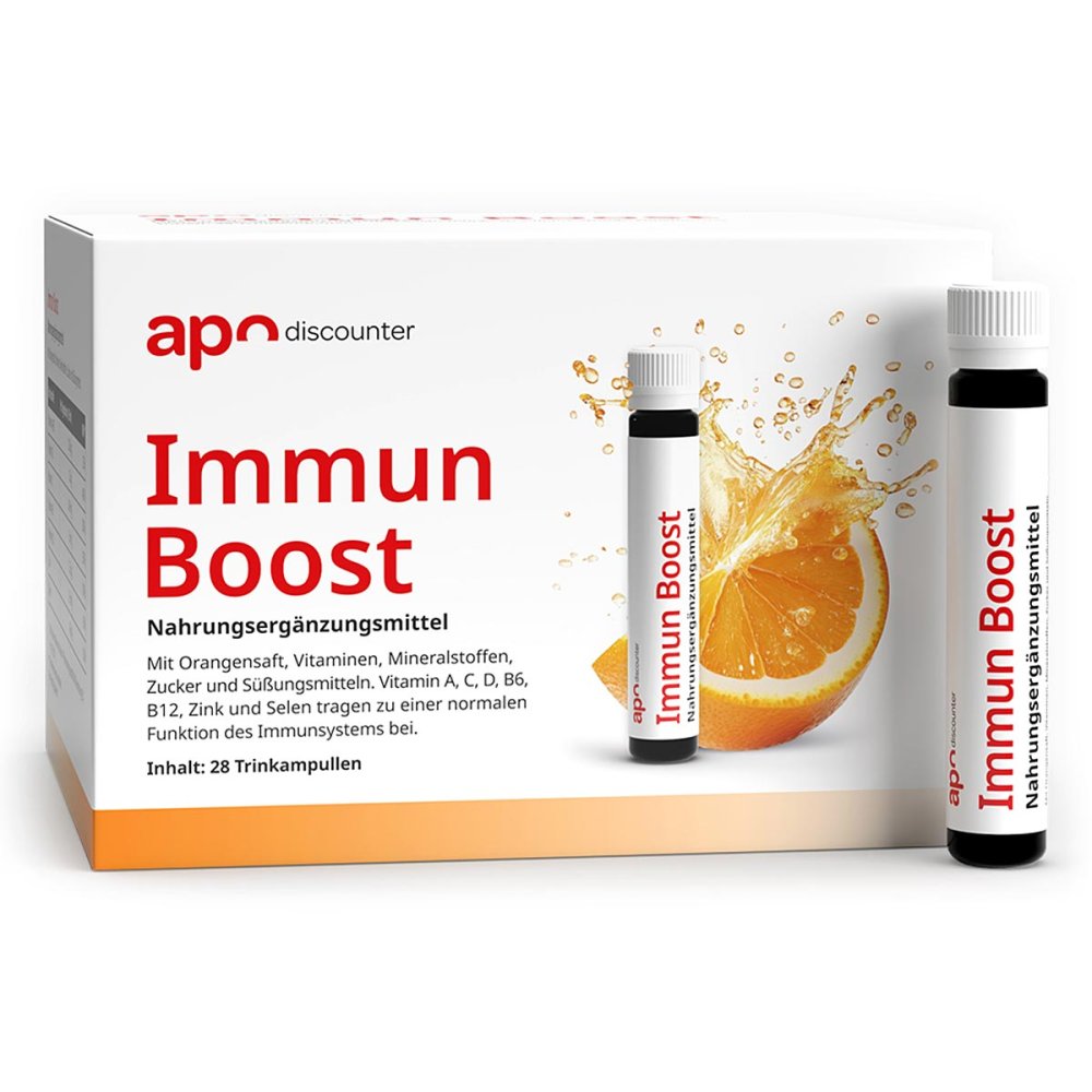 Immun Boost Trinkampullen von apodiscounter 28X25 ml