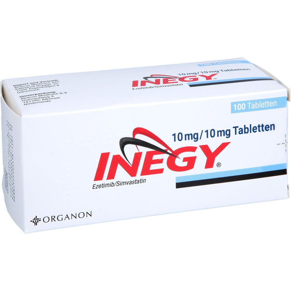 Inegy 10 Mg/10 Mg Tabletten 100 stk online kaufen