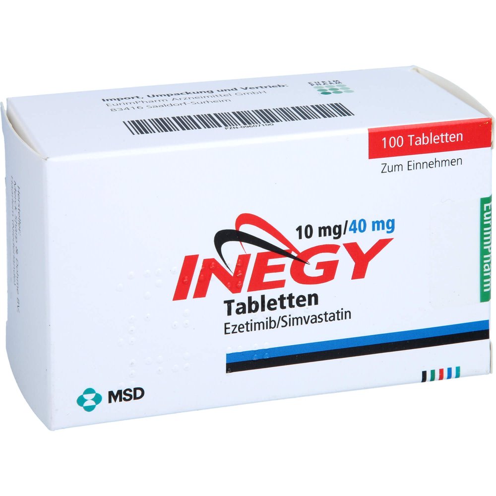 INEGY 10mg/40mg 100 stk online kaufen günstig bei apo.com