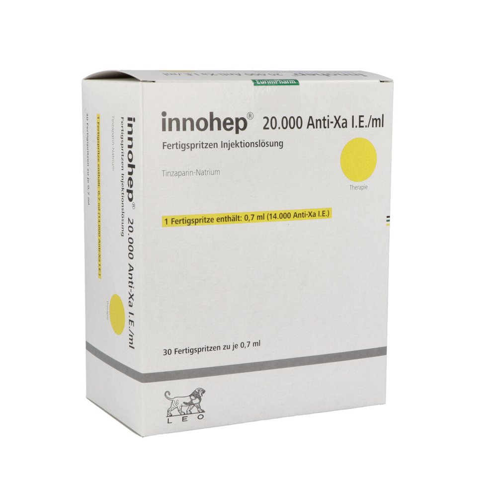 Innohep 20.000 Anti-xa I.e./ml 0,7ml iniecto -lsg.fs 30X0.7 ml