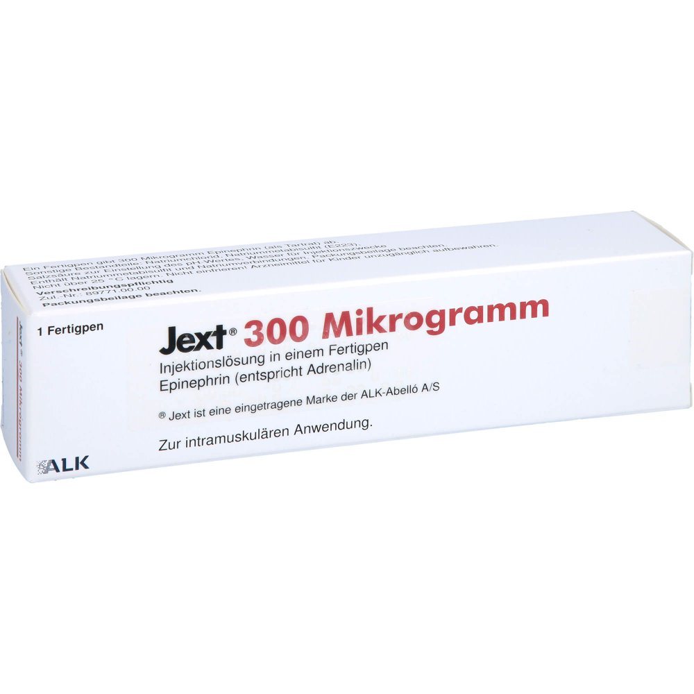 Jext 300 Mikrogramm Injektionslösung in Fertigpen 1 stk