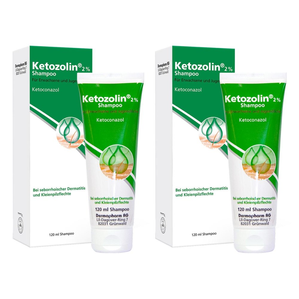 Ketozolin 2% Shampoo 2x120 ml online kaufen