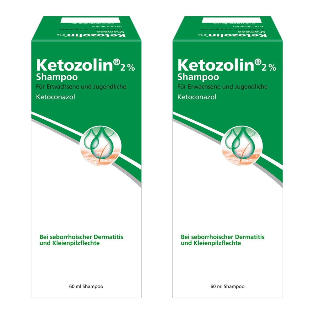 Ketozolin 2% Shampoo 2x60 ml online kaufen günstig bei apo.com
