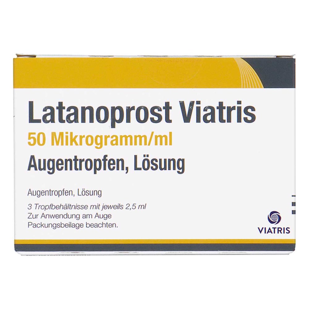 Latanoprost Viatris 50 Mikrogramm/ml Augentropfen 3X2.5 ml