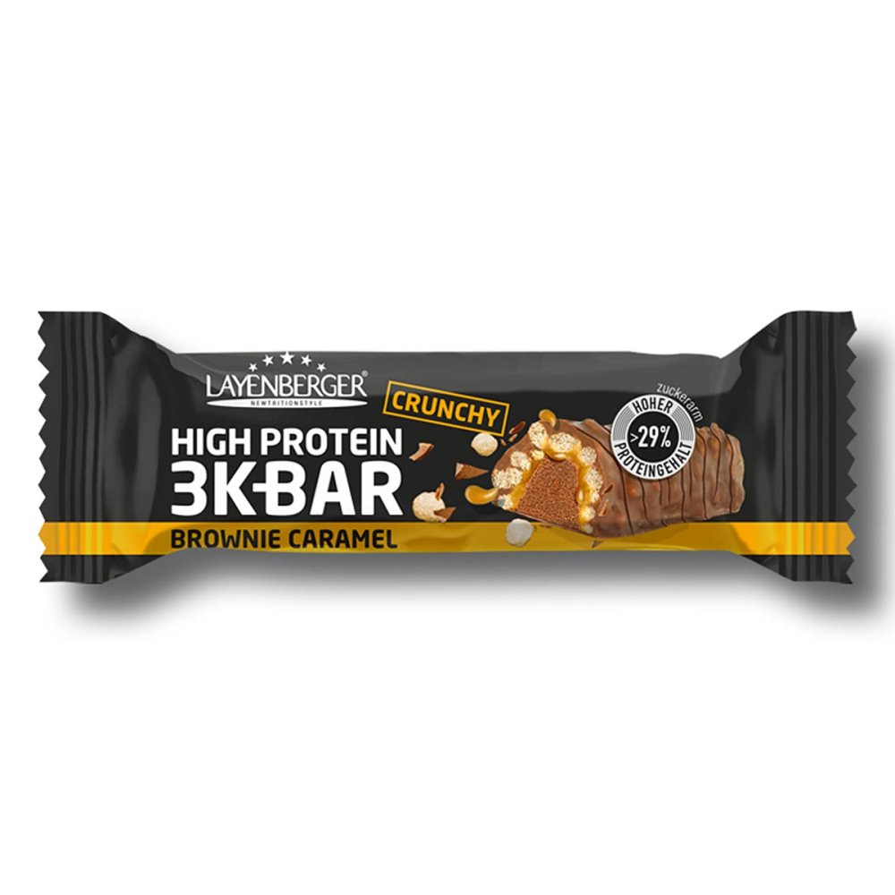 Layenberger 3K Protein Bar Crunchy Brownie Caramel 45 g