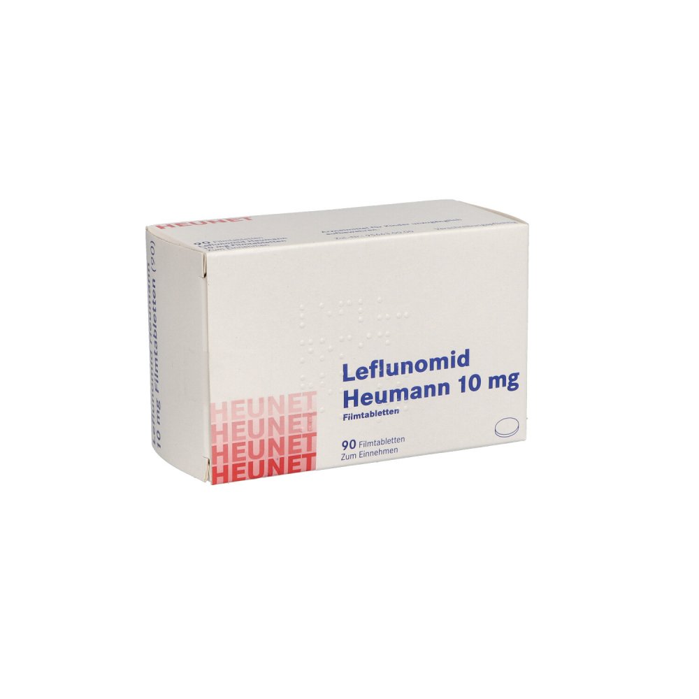 Leflunomid Heumann 10 mg Filmtabletten Heunet 90 stk