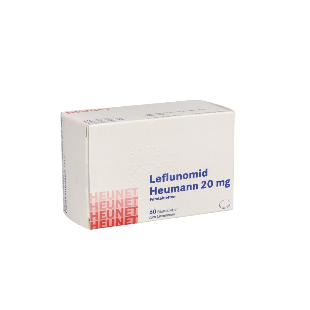Leflunomid Heumann 20 mg Filmtabletten Heunet 60 stk