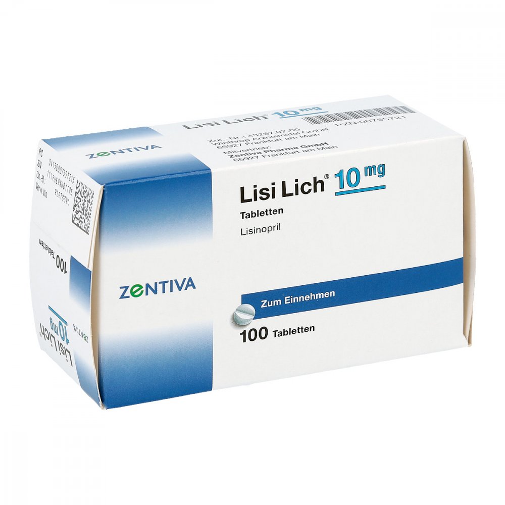 Lisi Lich 10mg 100 stk online kaufen günstig bei apo.com