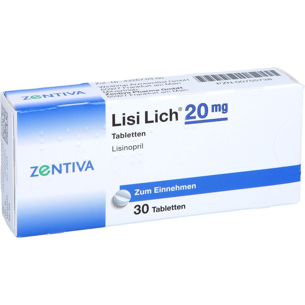 Lisi Lich 20mg 30 stk online kaufen günstig bei apo.com