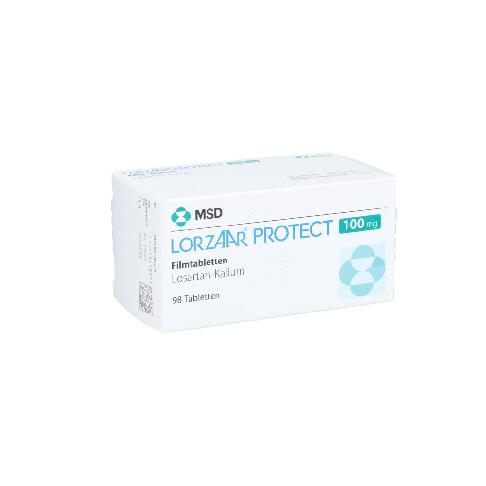 LORZAAR PROTECT 100mg 98 stk online kaufen günstig bei apo.com