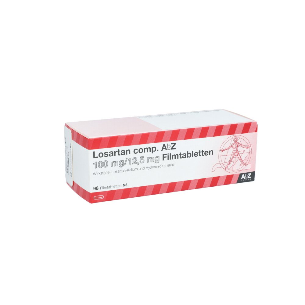 Losartan compositus Abz 100/12,5 mg Filmtabletten 98 stk