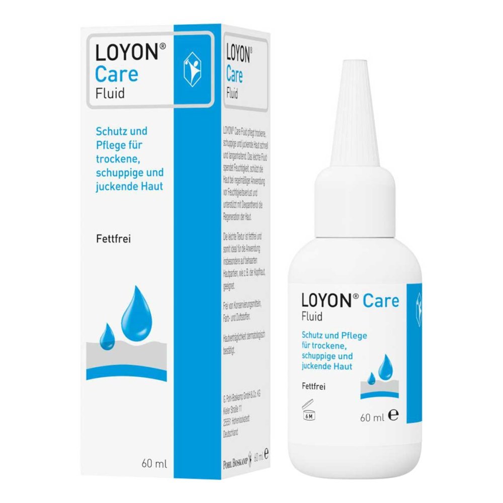 LOYON Care Fluid, Basispflege für trockene und schuppige Haut 60 ml