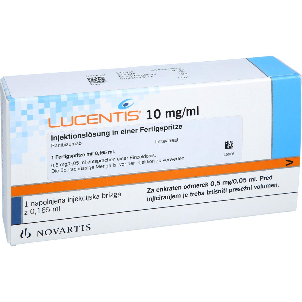 Lucentis 10 mg/ml Injek.-lsg.1,65 mg Fertigspritze 1 stk
