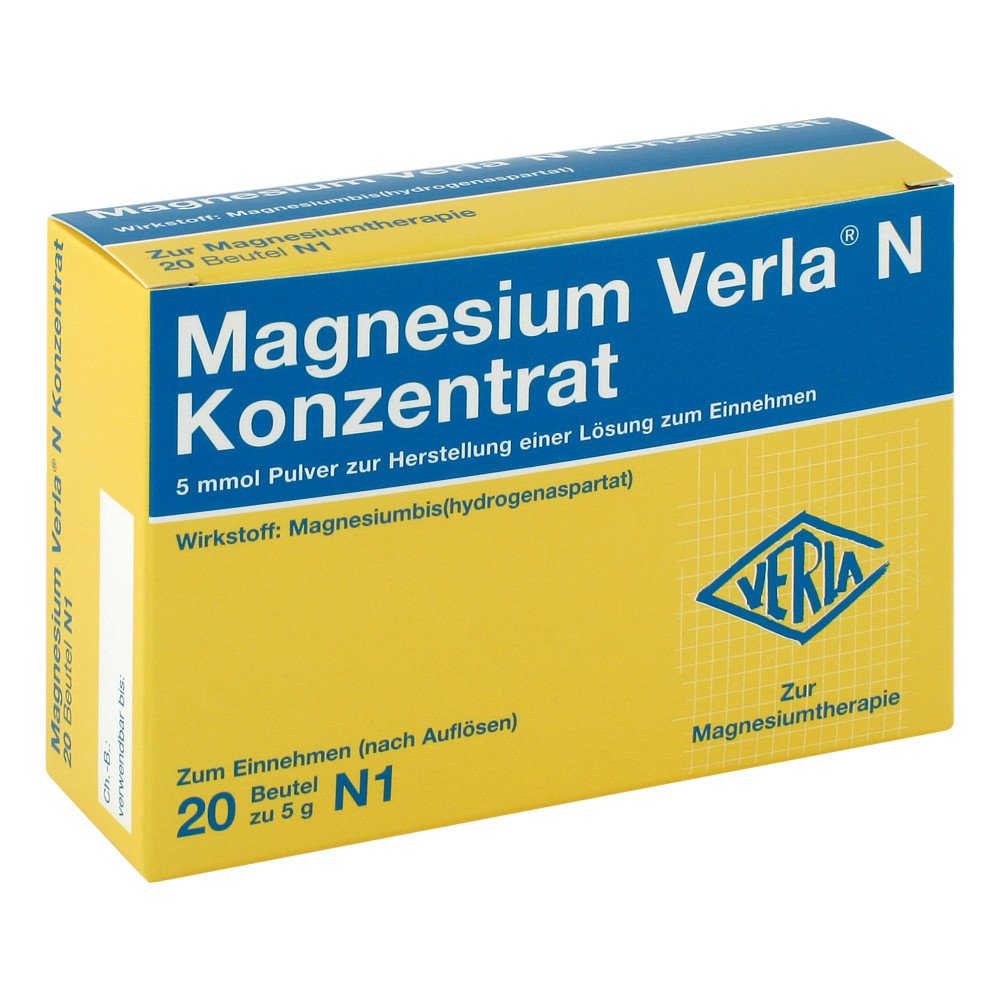 Magnesium Verla N Konzentrat 20 stk online kaufen