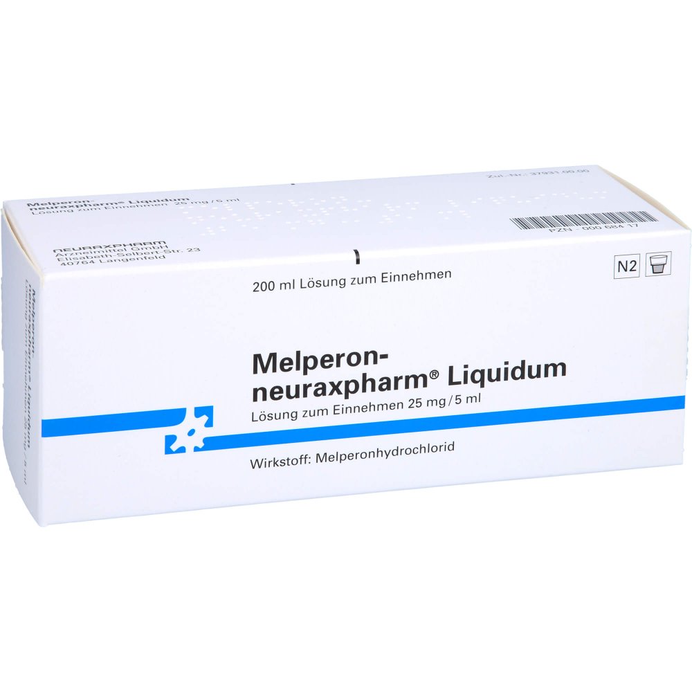 Melperon-neuraxpharm Liquidum 25 mg/5ml 200 ml