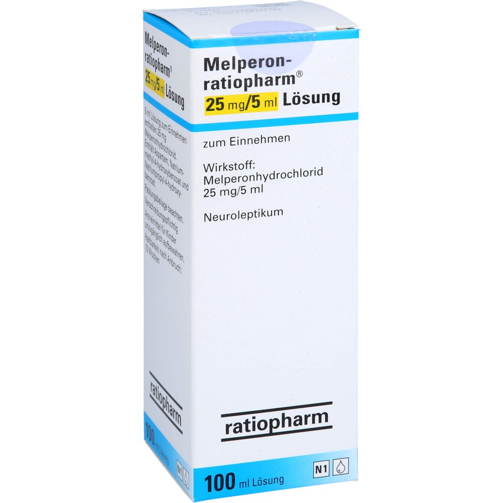 Melperon-ratiopharm 25 mg/5 ml Lösung 100 ml online kaufen
