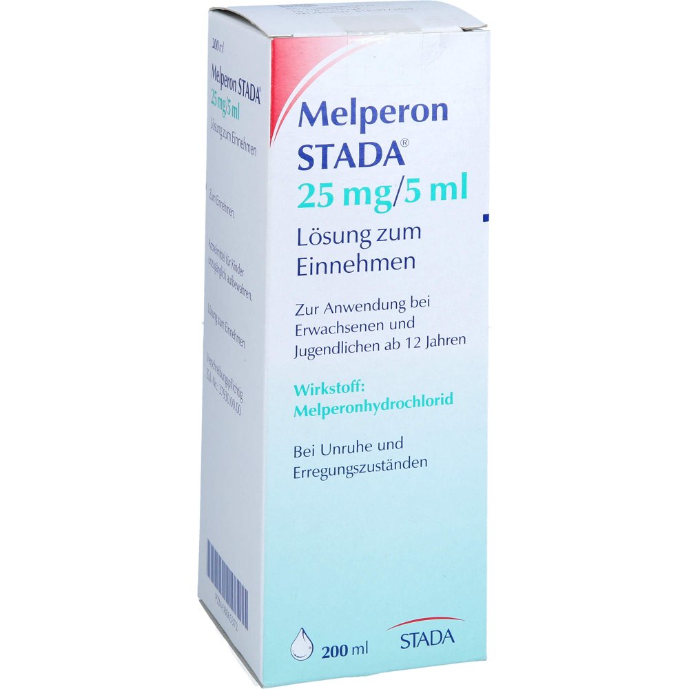 Melperon Stada 25 mg/5 ml Lösung zum Einnehmen 200 ml