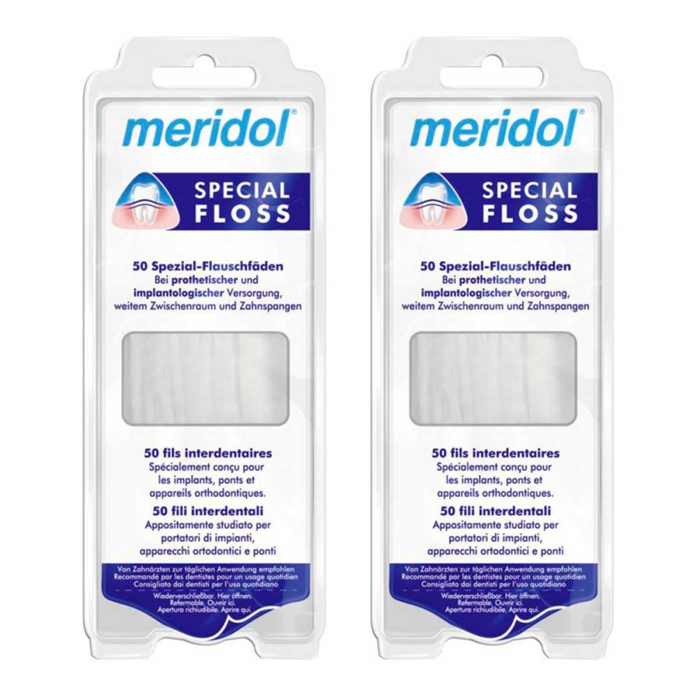 meridol Special Floss Zahnseide 2x 50 stk online kaufen