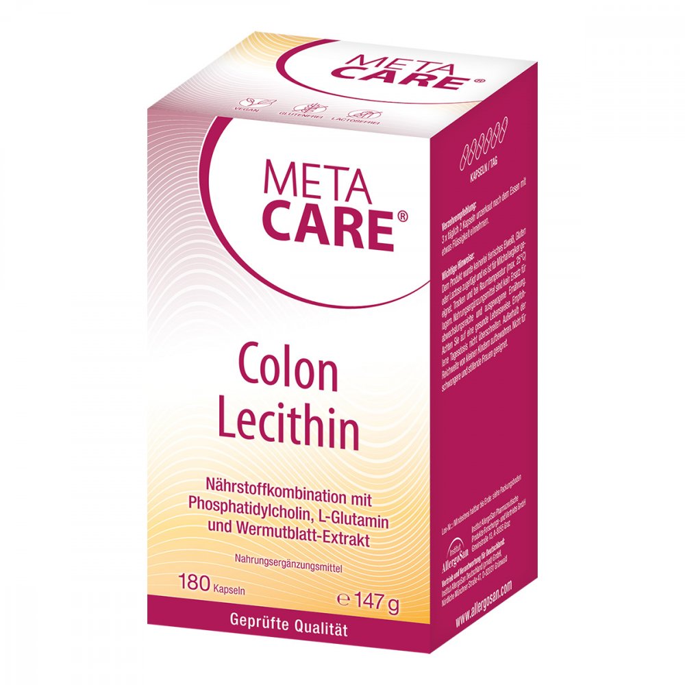 Meta Care Colon-lecithin Kapseln 180 stk online kaufen