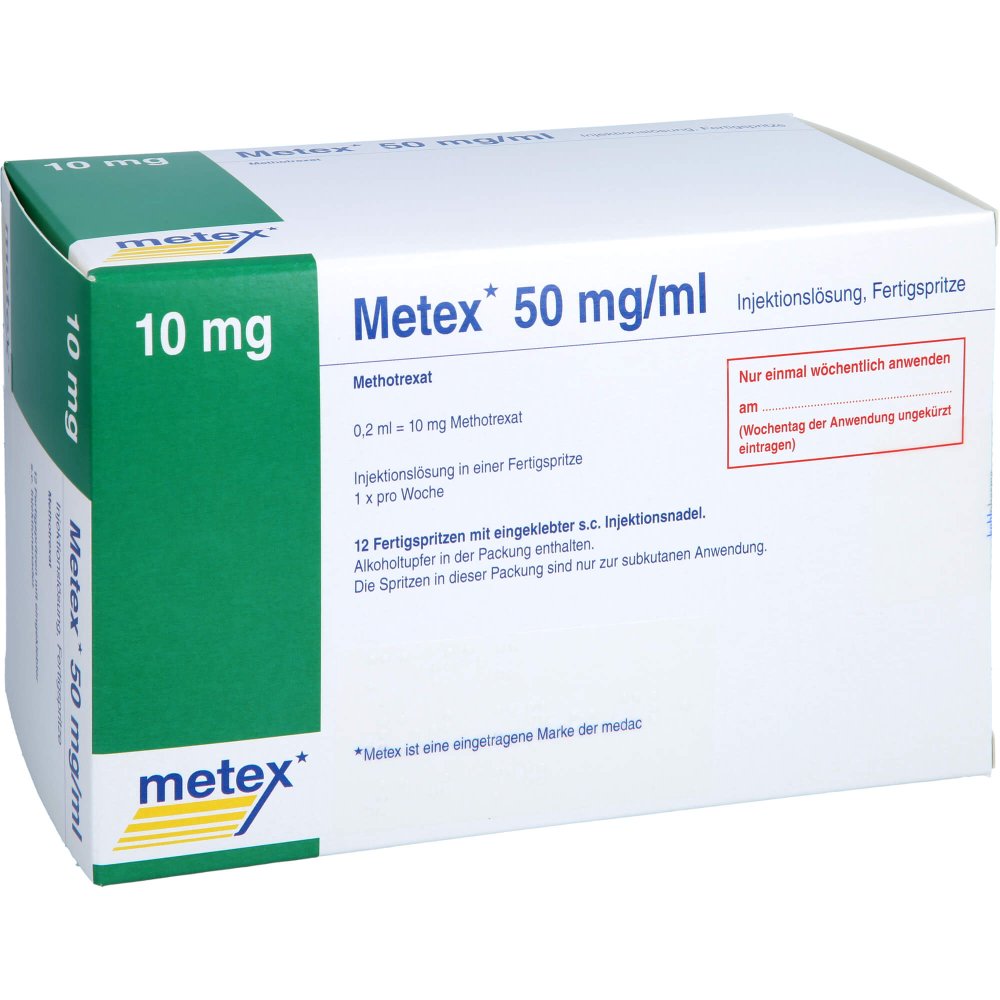 Metex Fs 10 Mg (50mg/ml) iniecto -lösung Fertigspritze 12 stk