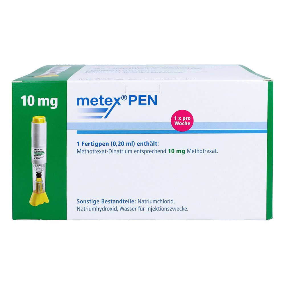 Metex Pen 10 mg Injektionslösung i.e.Fertigpen 12 stk