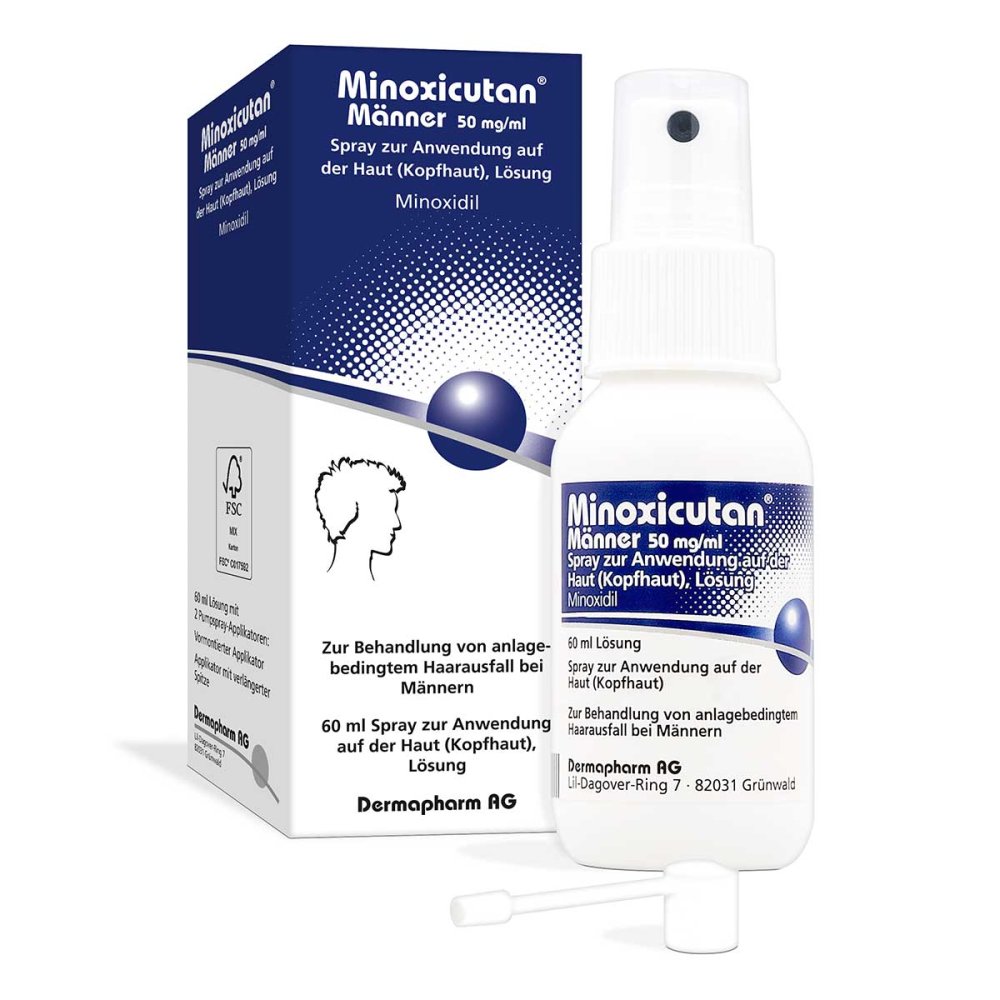 Minoxicutan Männer 50 mg/ml Spray 60 ml online kaufen