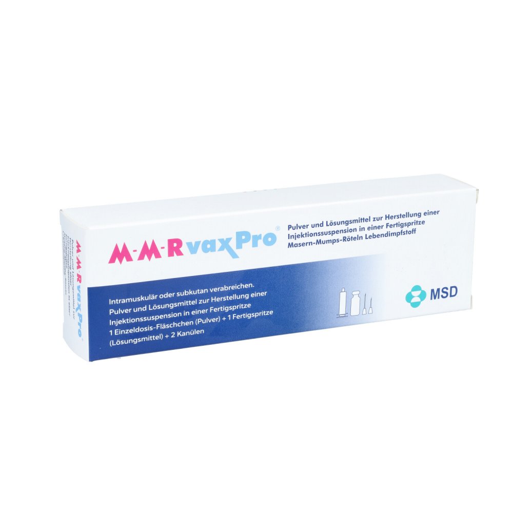 Mmr Vaxpro Fertigspritze mit Kanüle 0.5 ml online kaufen