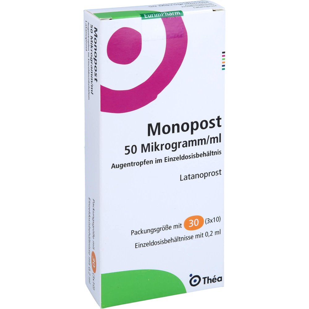 Monopost 50 Mikrogramm/ml Augentropfen in Einzeldosen 30X0.2 ml