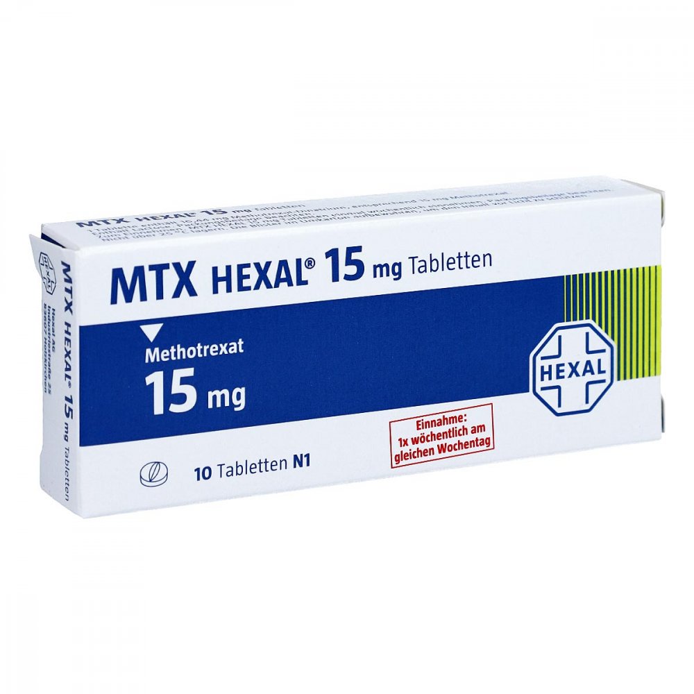 Mtx Hexal 15 mg Tabletten 10 stk online kaufen