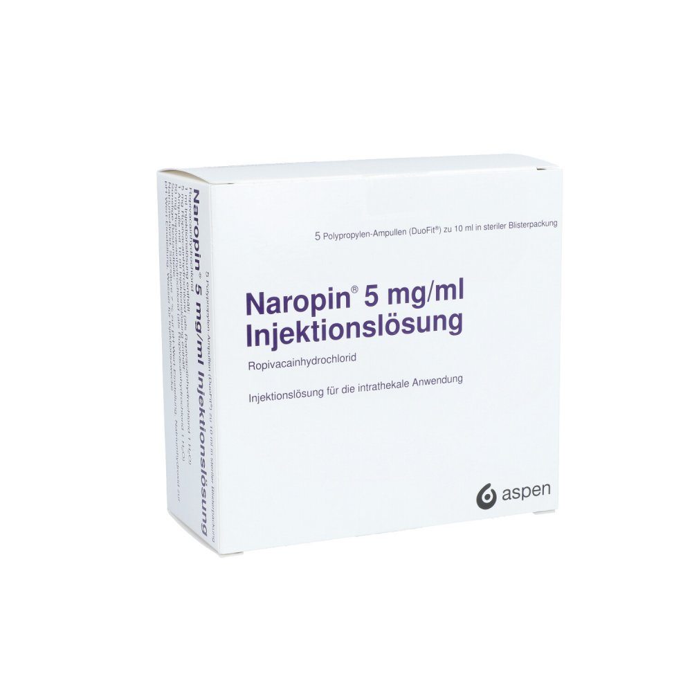 Naropin 5 mg/ml Injektionslösung 5X10 ml online kaufen