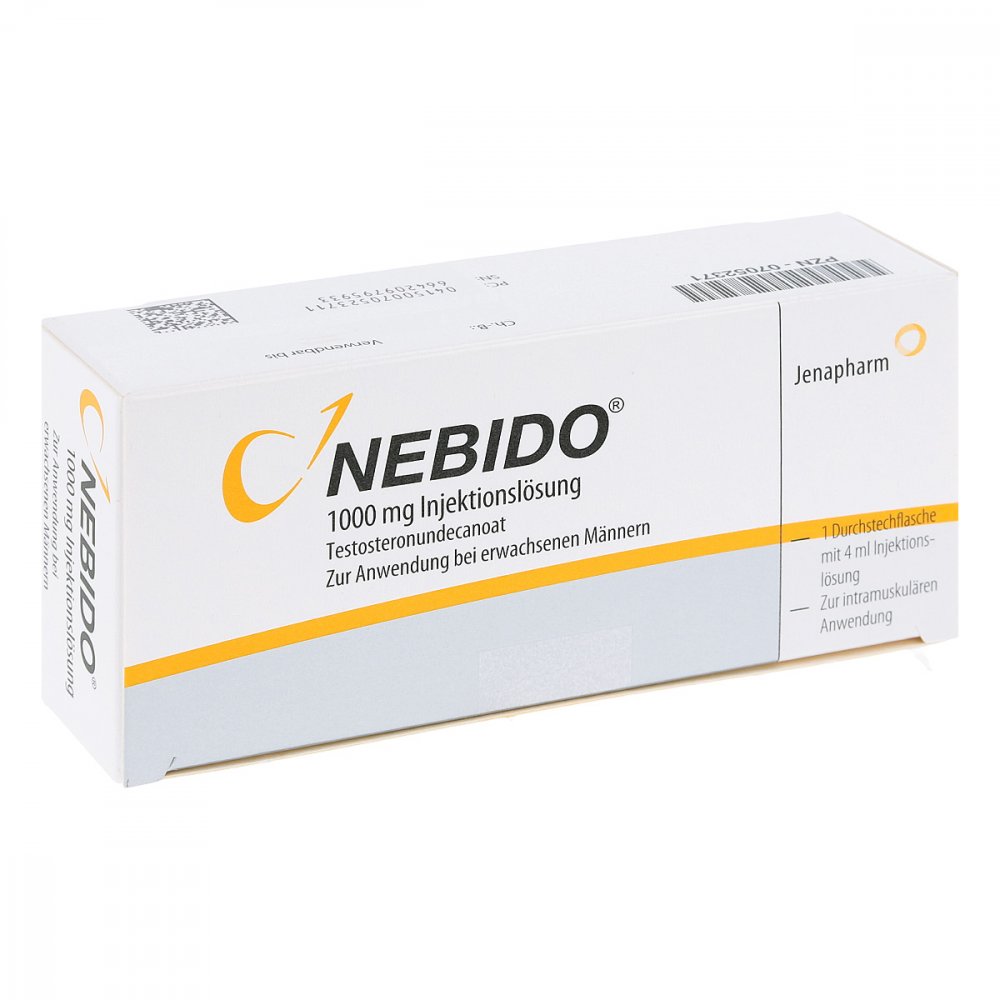 Nebido 1000 mg Injektionslösung 1 stk online kaufen
