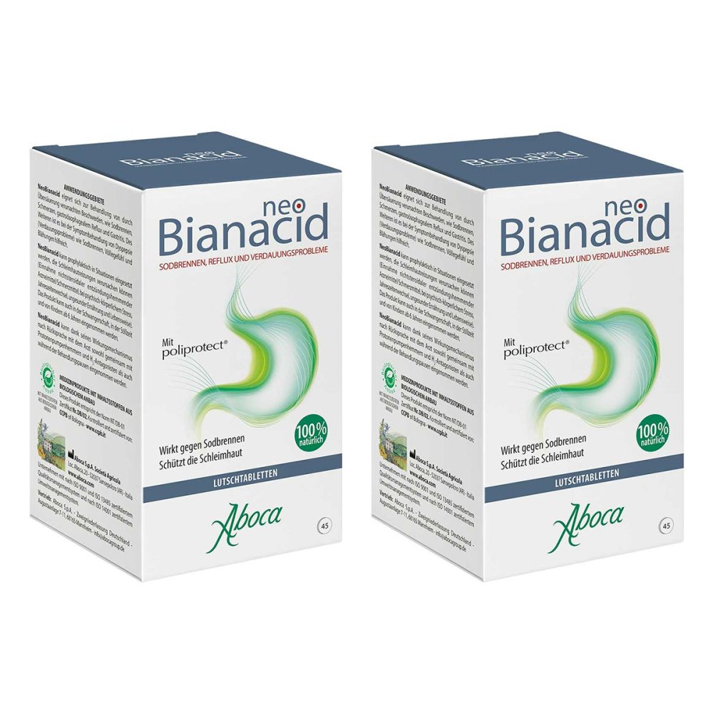 Neo Bianacid aus unserer Versandapotheke 2x 45 Stück kaufen