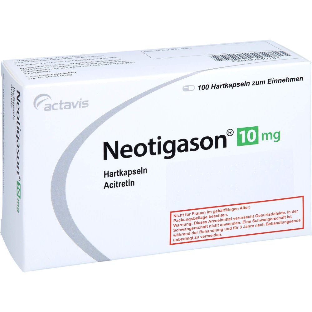 Neotigason 10 mg Hartkapseln 100 stk online kaufen