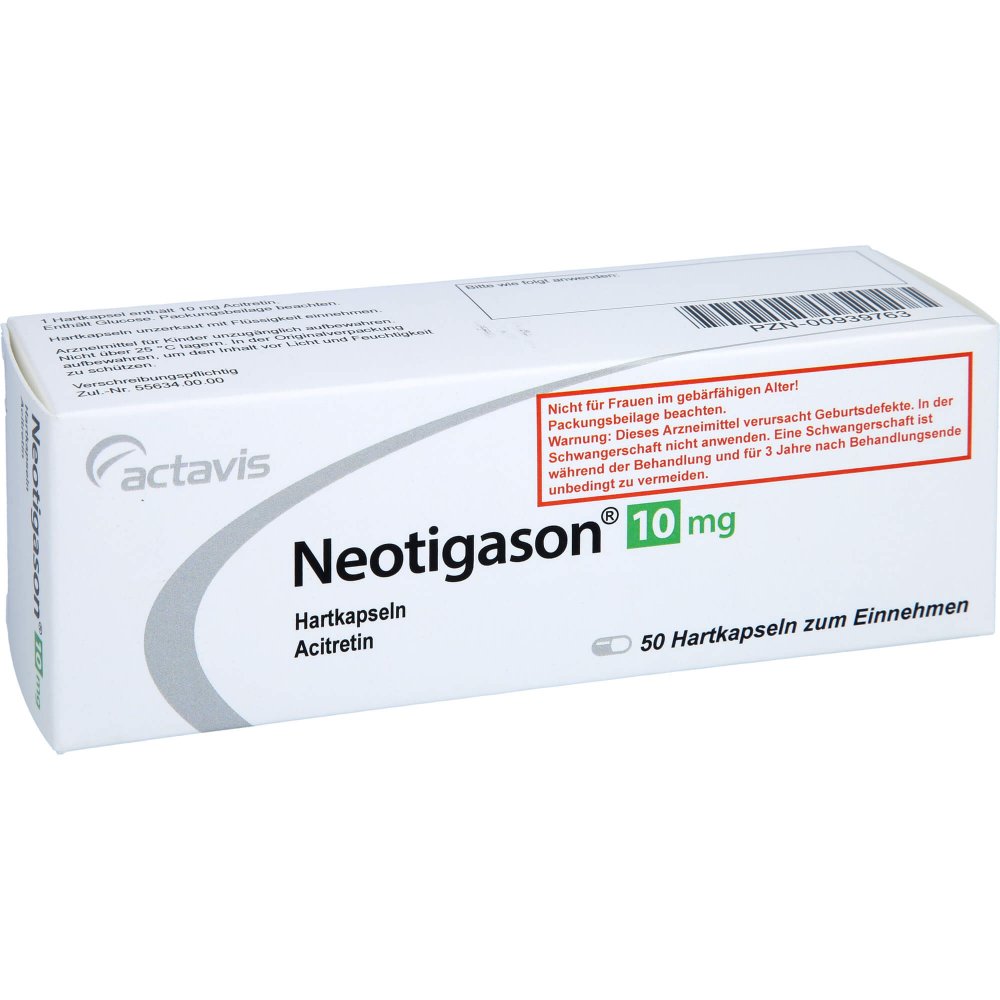 Neotigason 10 mg Hartkapseln 50 stk online kaufen