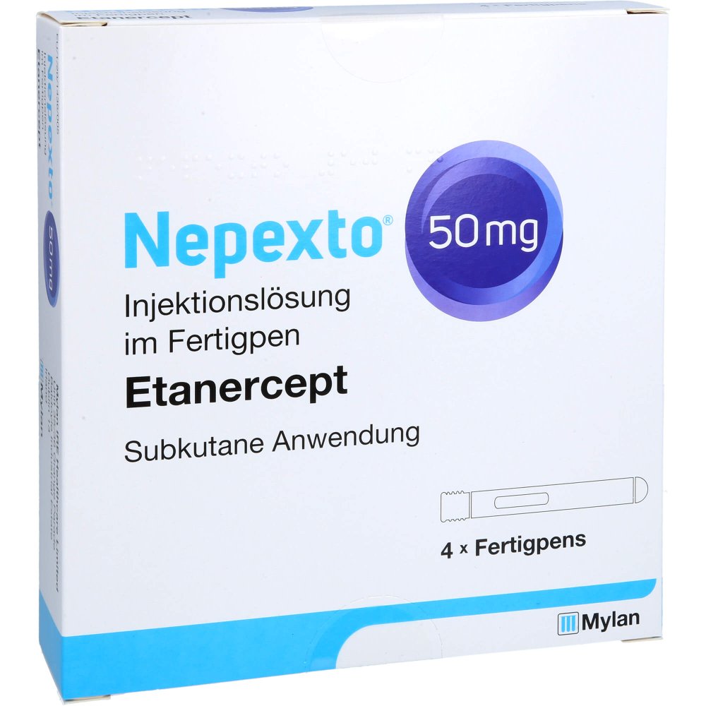 Nepexto 50 mg Injektionslösung im Fertigpen 4 stk