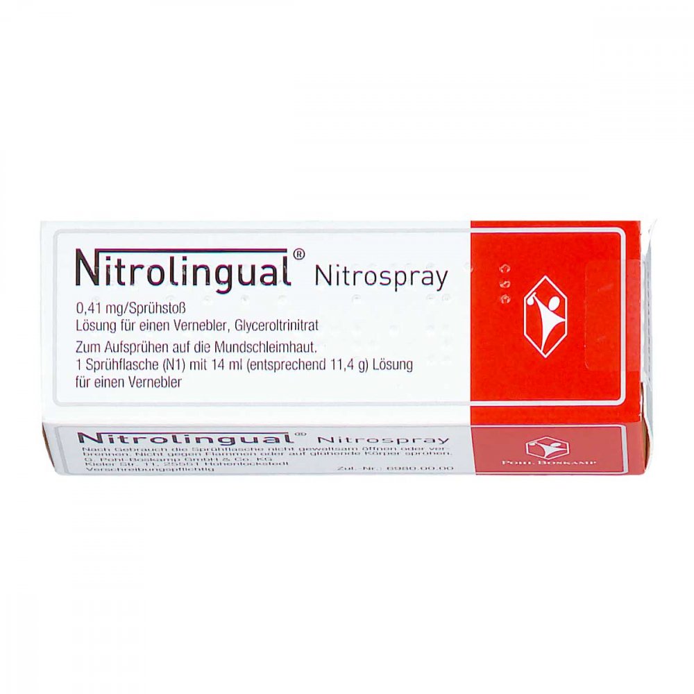 Nitrolingual Nitrospray Lösung für e.Vernebler 11.4 g