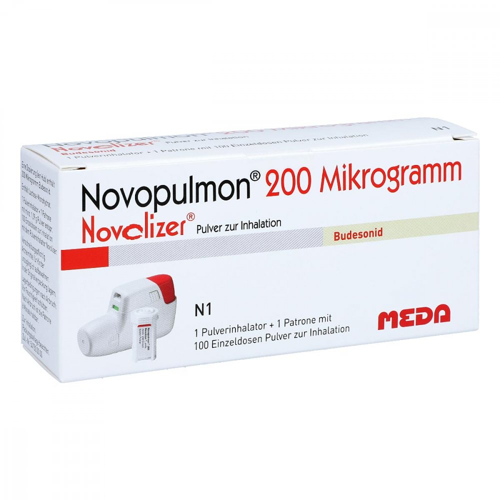 Novopulmon 200 [my]g Novolizer Inhal.+patr.1x100 E 1X100 stk