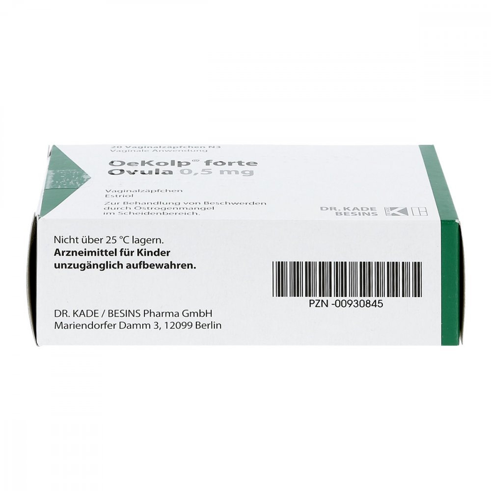 Oekolp Forte Ovula 0,5 mg 20 stk günstig bei apo.com