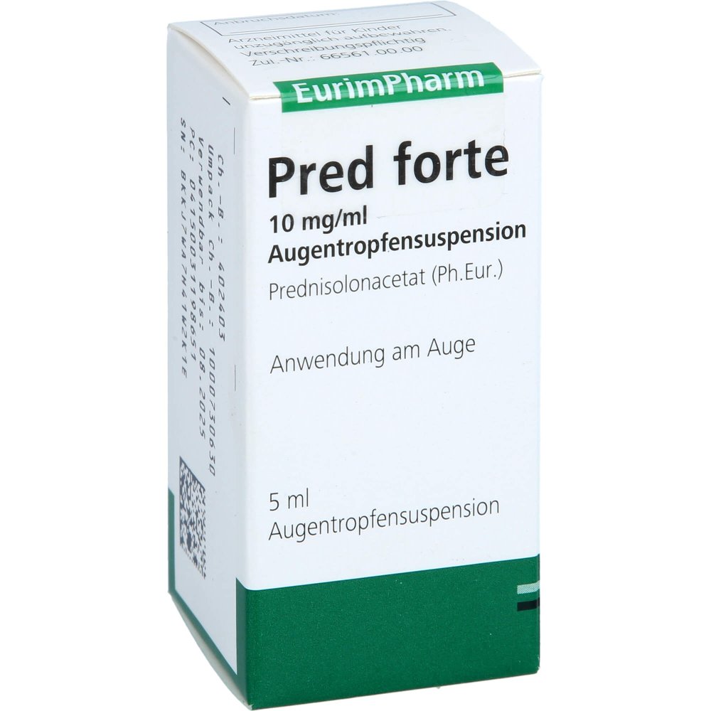 Pred forte 10 mg/ml Augentropfensuspension 5 ml
