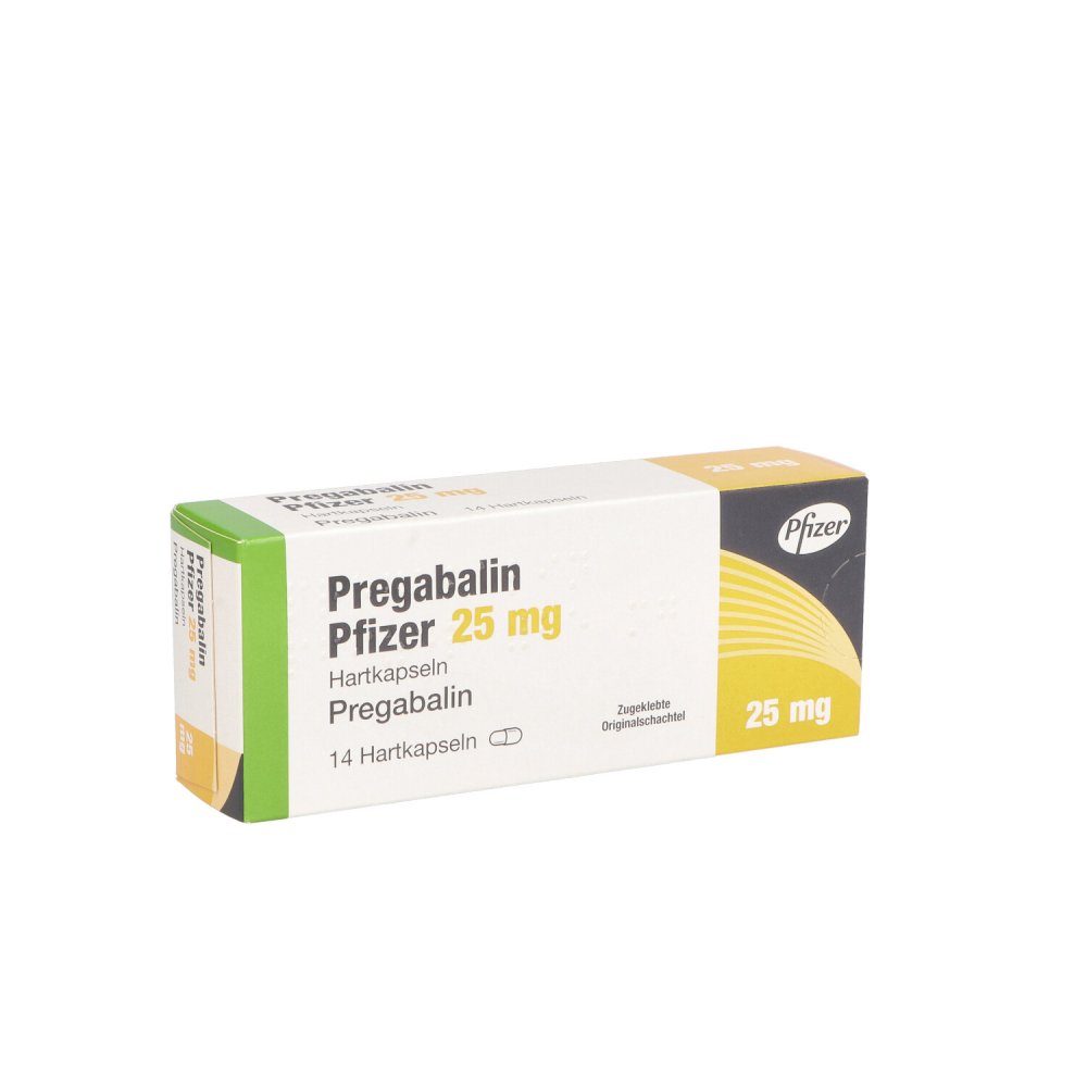Pregabalin Pfizer 25 mg Hartkapseln 14 stk online kaufen
