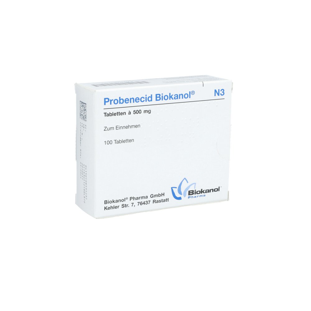 Probenecid Biokanol 100 stk online kaufen günstig bei apo.com